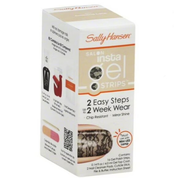 Sally Hansen | Makeup | Sally Hansen Insta Gel Nail Strips Amazing Lace ...